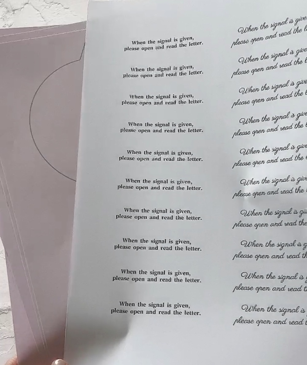 100円シールとA4用紙で作るスイッチングレター封筒！無料テンプレートと作り方 | ARARS